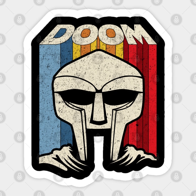 Doom Retro - Mf Doom - Sticker | TeePublic